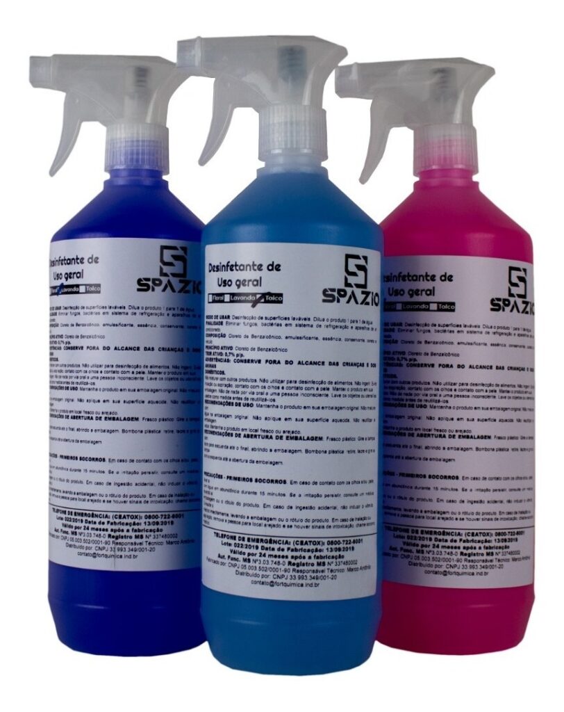 Bactericida 1lt com borrifador – Ar-Cotec